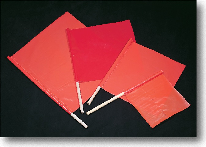 Standard Vinyl Highway Safety Flags
